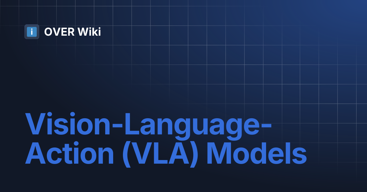 Vision-Language-Action (VLA) Models | OVER Wiki